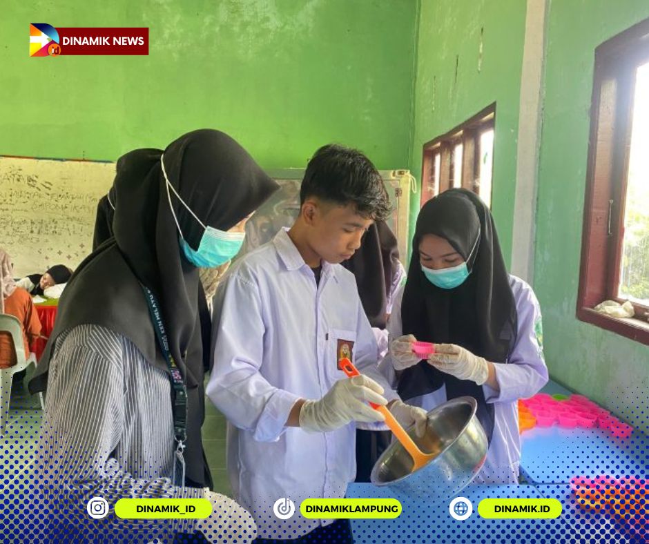 Mahasiswa KKN Membuat Sabun Eco-Friendly dari Minyak Jelantah | Dinamik