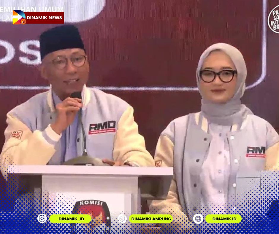 Mirza-Jihan Tegaskan Komitmen Menuju Lampung Maju dan Indonesia Emas di Pilgub 2024 | Dinamik