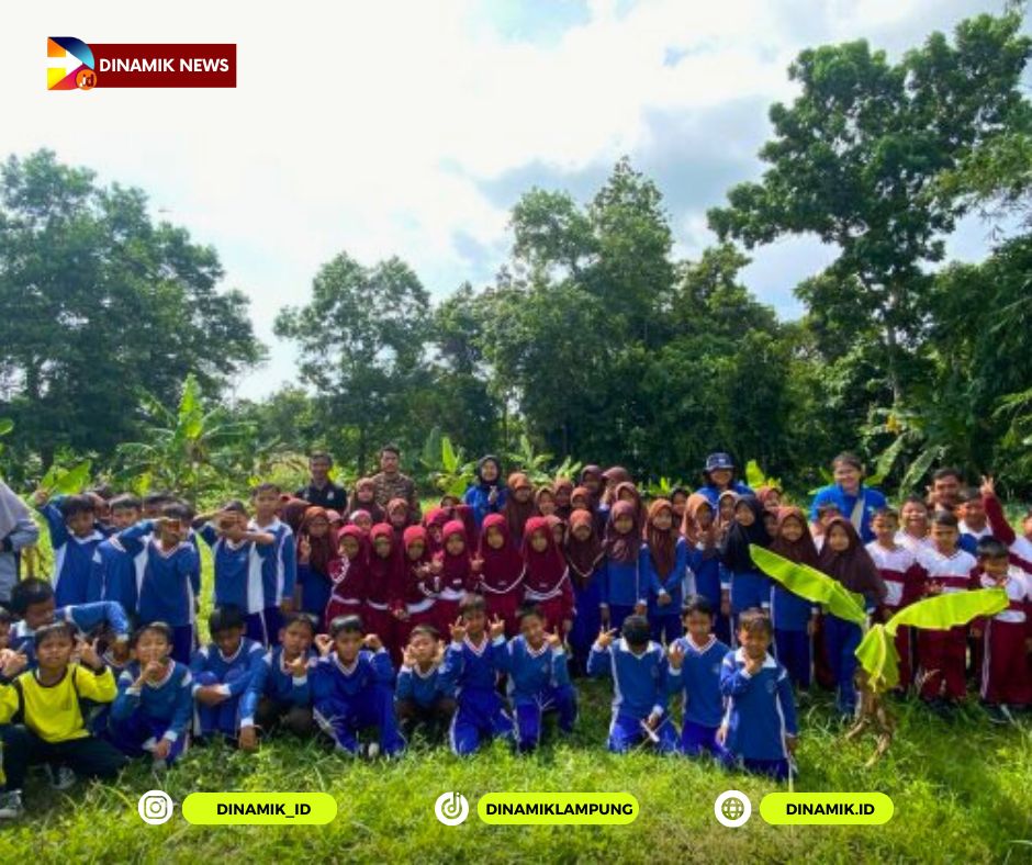 Kelompok KKN Universitas Lampung Gelar Program “Kecil Menanam, Dewasa ...